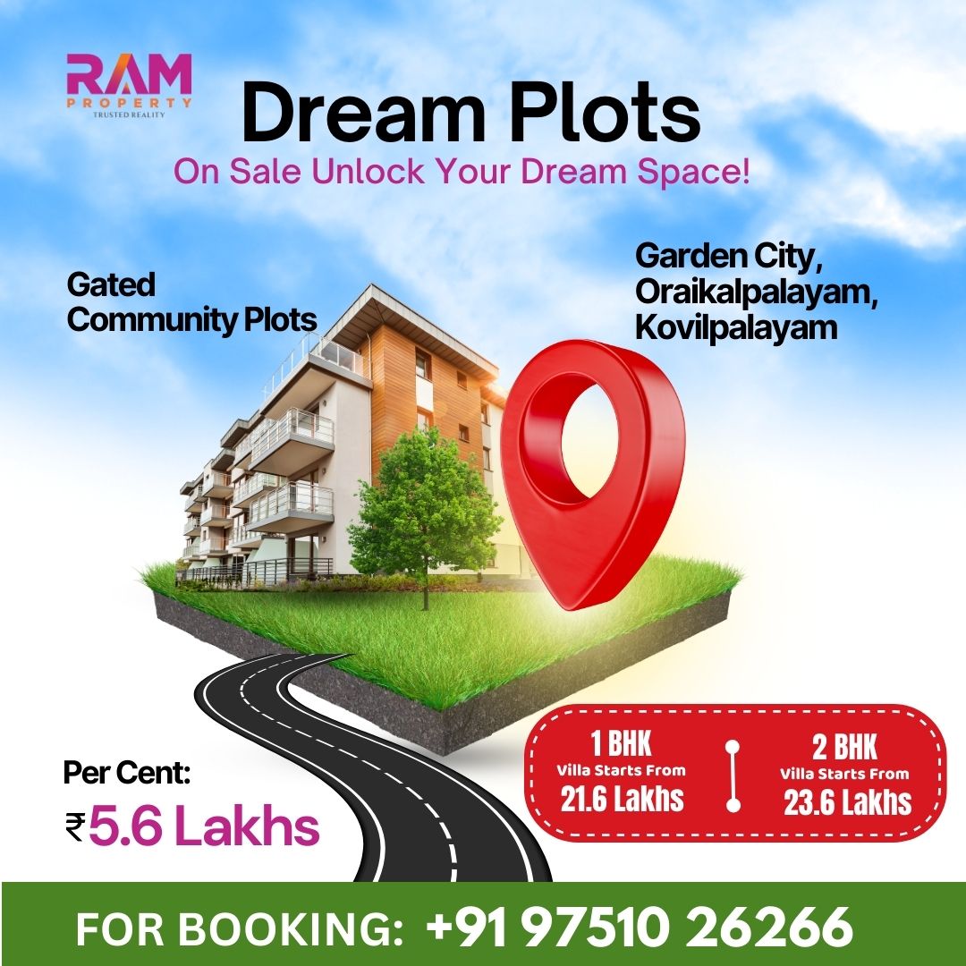 Best real estate company in Coimbatore | Ram Property